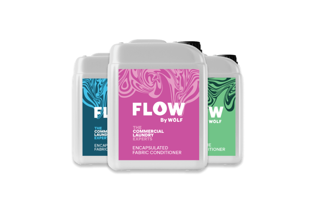 Flow Commercial Laundry Detergents - Wolf Laundry