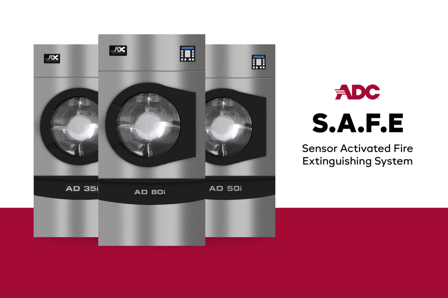 Sensor Activated Fire Extinguishing - ADC Dryers - Wolf Laundry