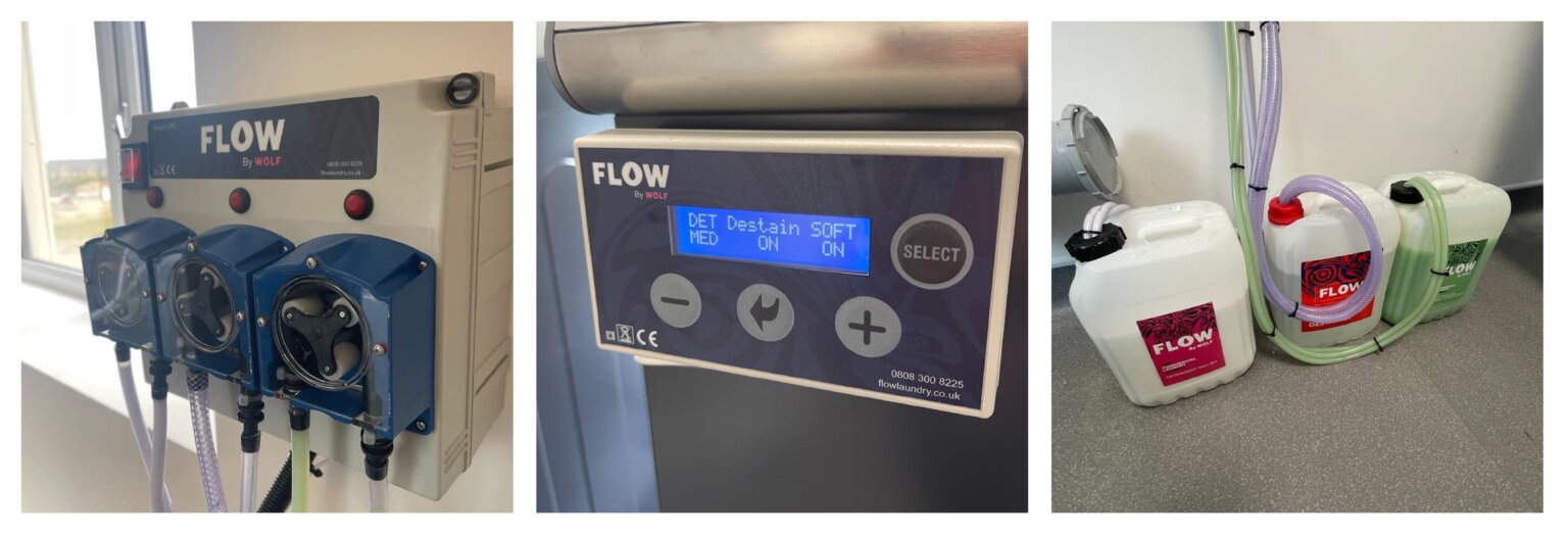 Automatic Detergent Dosing - Wolf Laundry