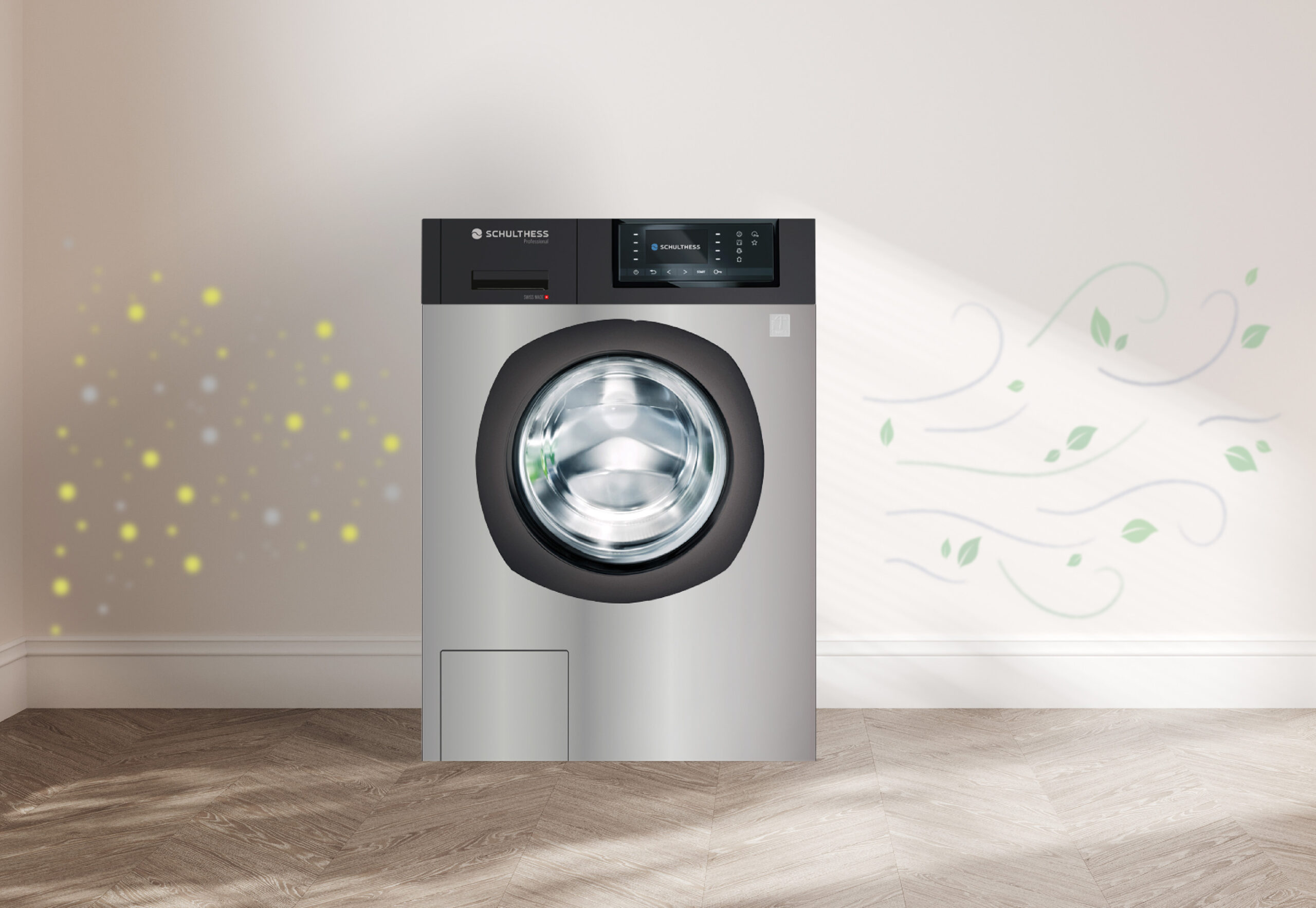 Pollen filters commercial washing machine - Wolf Laundry